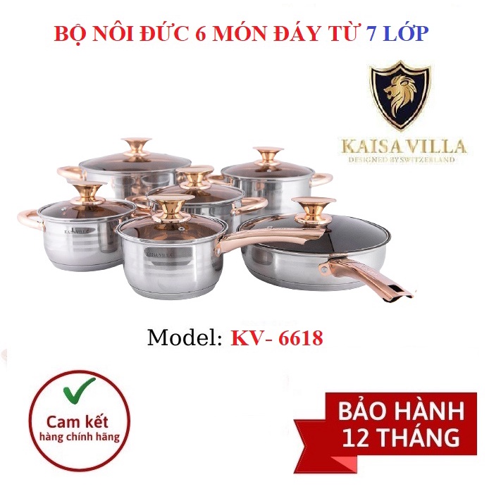 5-Piece INOX COOKER SET FROM KAISA VILLA 6-PIECE 12 DETAILED DESIGN ...