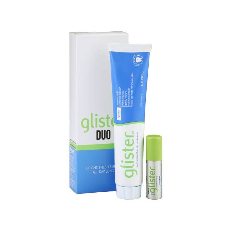 Duo Glister (Ubat Gigi Glister + Glister Spray) | Shopee Malaysia