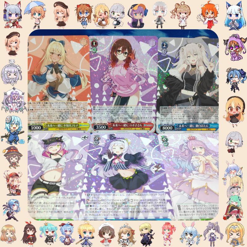 Bushiroad Weiss Schwarz WS Hololive Production HOL/W91 R Card Rare Card | Shopee Malaysia