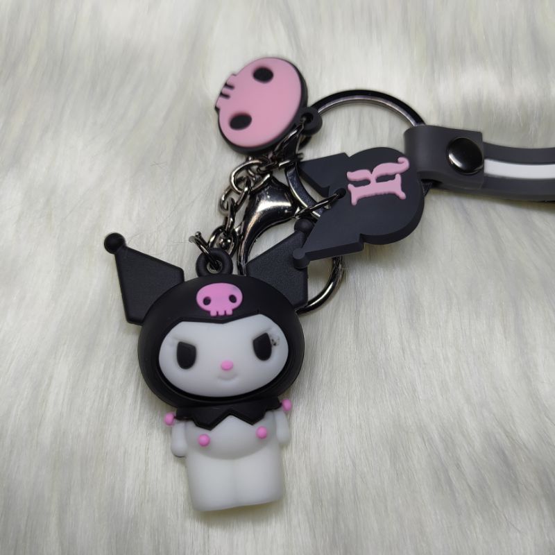 Disney cute kuromi key ringCincin kunci kuromi comel Disney迪士尼可爱kuromi ...