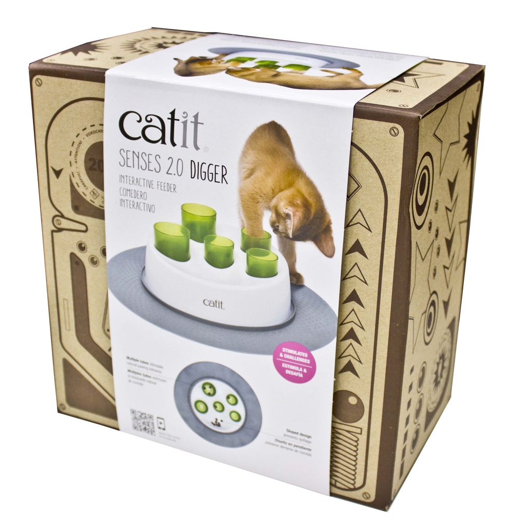 CATIT SENSES 2.0 DIGGER INTERACTIVE FEEDER | Shopee Malaysia