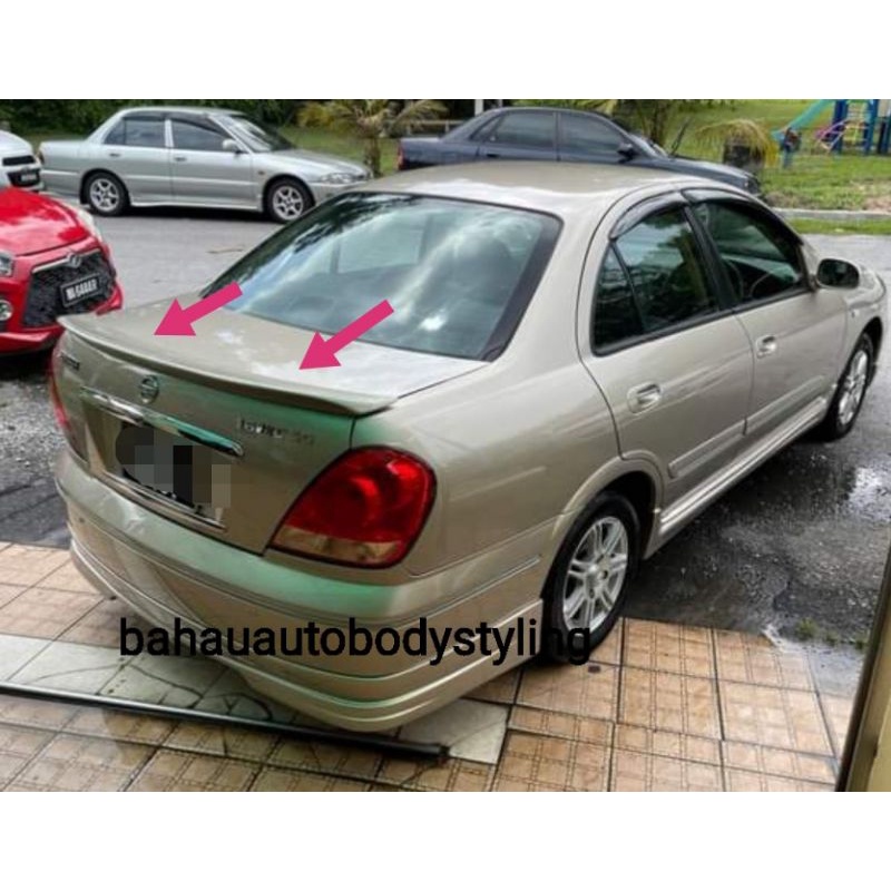 Nissan Sentra N16 Spoiler (PU) | Shopee Malaysia