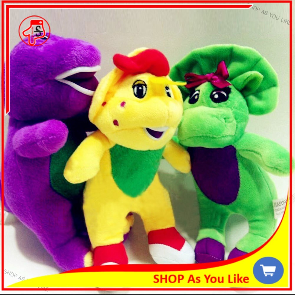 SHOP AS YOU LIKE Barney and Friends Soft Plush Toy with Music Player ...