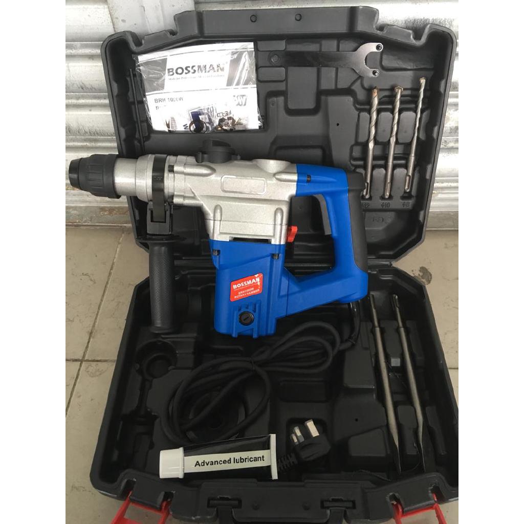 BOSSMAN 1050W 26mm Heavy Duty Rotary Demolition Hammer Drill BRH1050W ...