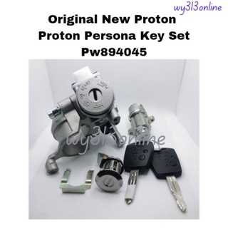 Original New Proton Persona #Key Set kunci Kereta Pintu #Ignition Lock ...