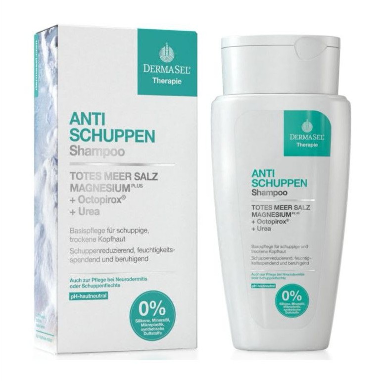 DERMASEL Dead Sea Salt Anti Dandruff/Eczema Shampoo 250ml | Shopee Malaysia