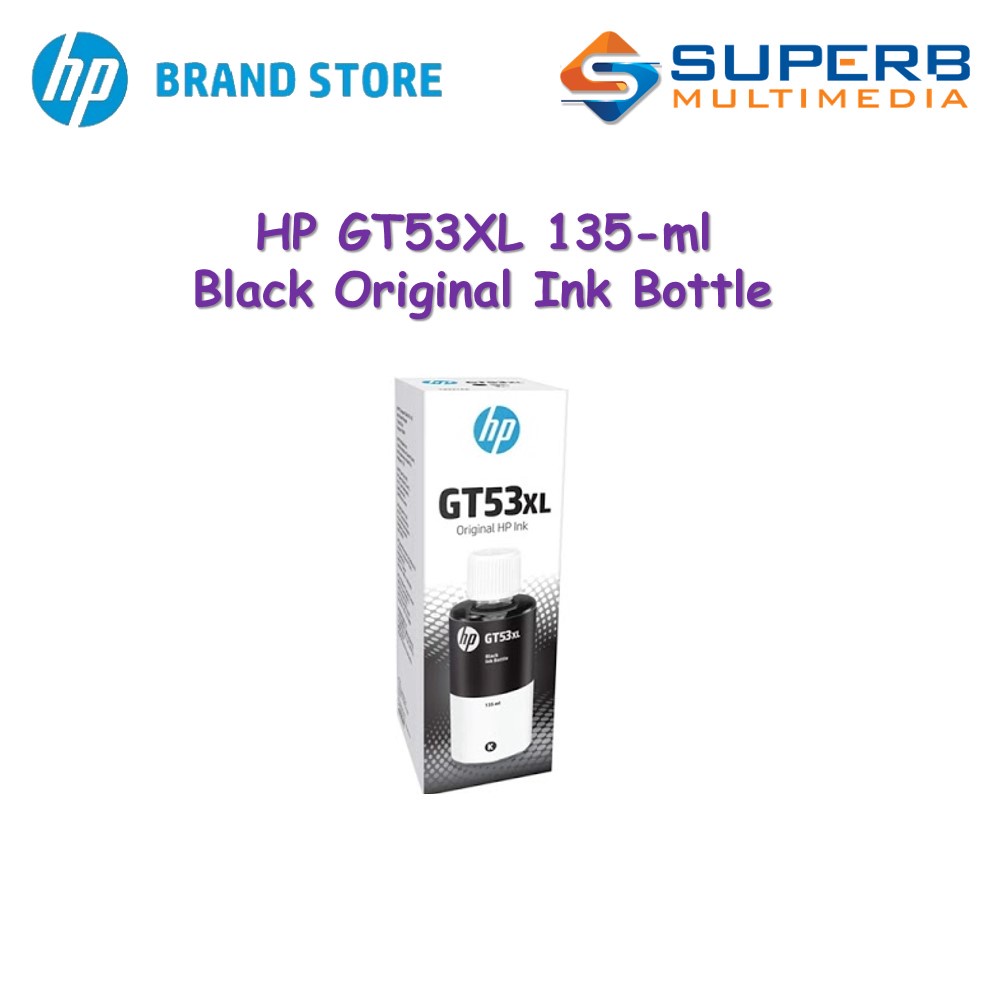 HP GT53XL Black Original Ink Bottle | Shopee Malaysia