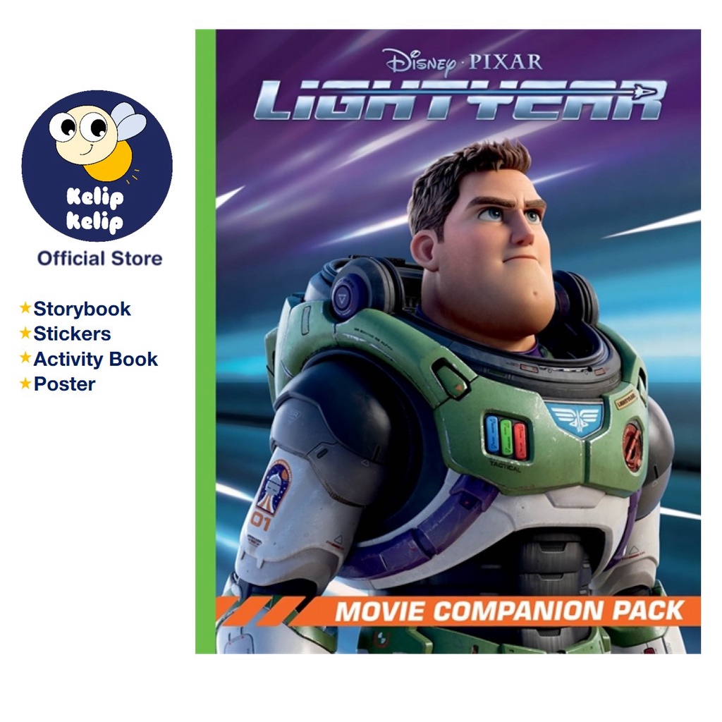 Disney Lightyear Movie 2 Books Pack With Activity & Story Books ...
