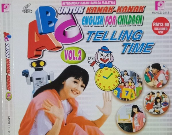 ABC English For Children Untuk Kanak-kanak Vol.2 VCD Keterangan Dalam ...