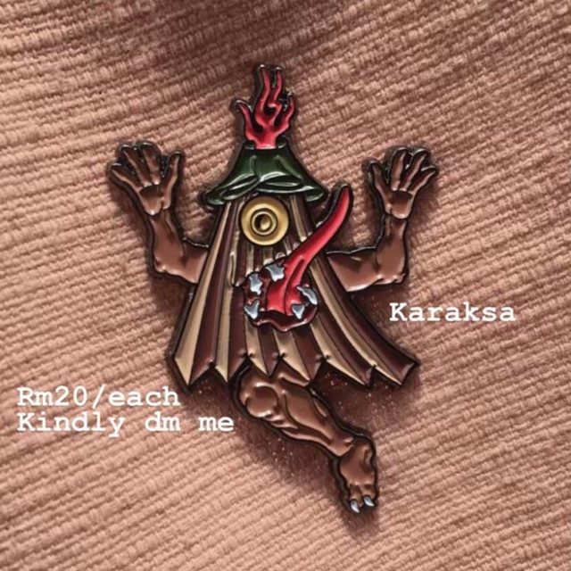 Custom karakasa pin design from tattoo artist | Shopee Malaysia