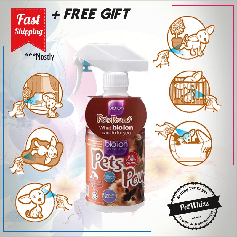 BIO ION PET POUNCE SPRAY FOR CAT 500ML | Shopee Malaysia