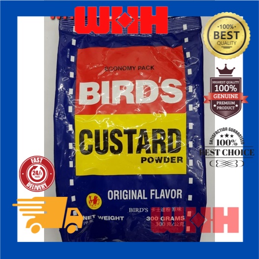 BIRD'S CUSTARD POWDER 300GM ORIGINAL FLAVOUR (HALAL) | Shopee Malaysia