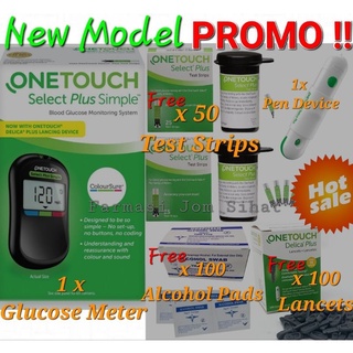 Mesin Glukometer Alat Check Gula dalam Darah Kencing Manis One Touch ...