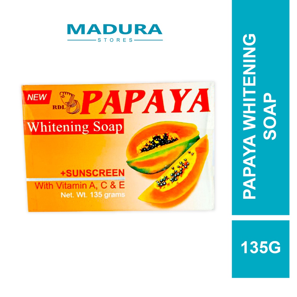 RDL Papaya Whitening soap 135g | Shopee Malaysia