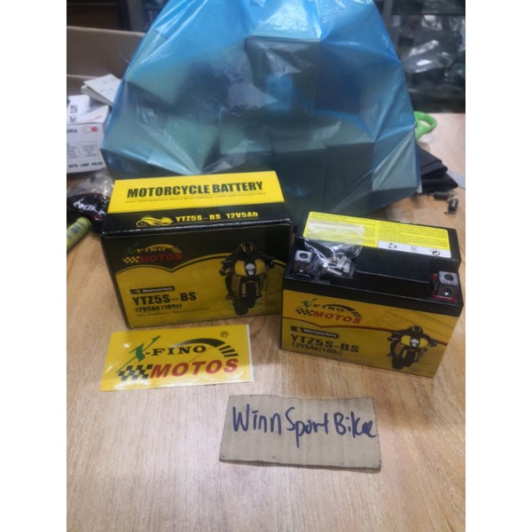 Battery Kering Motosikal YTZ5S Ex5/Wave110/Wave125/Y15/Lagenda115 fi ...