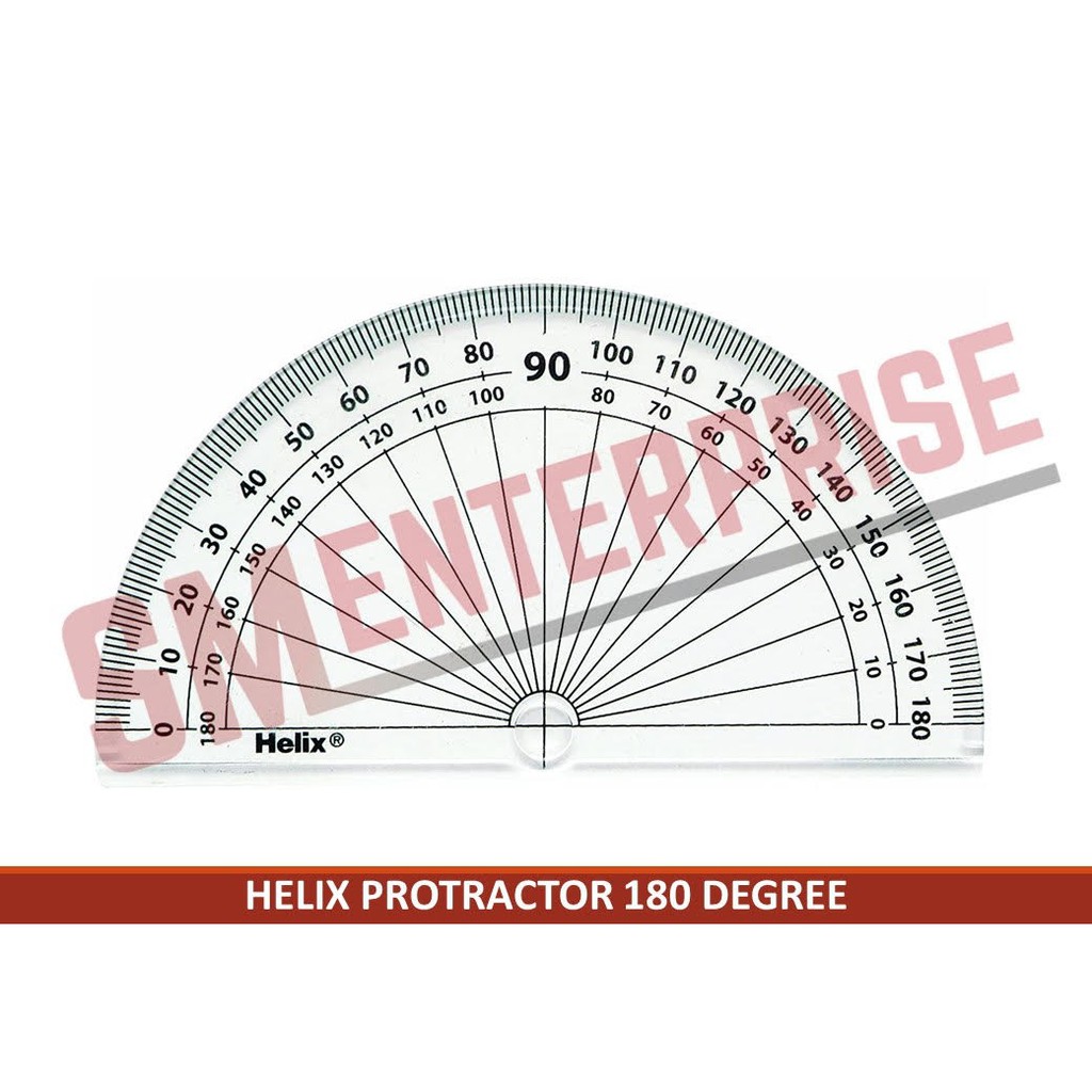 Helix Protractor 180 Degree | Shopee Malaysia