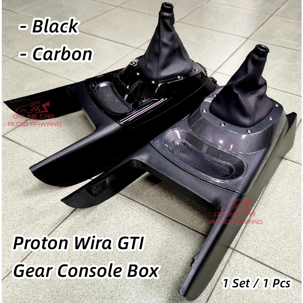 Proton Wira GTI Gear Console Box - Black / Carbon | Shopee Malaysia
