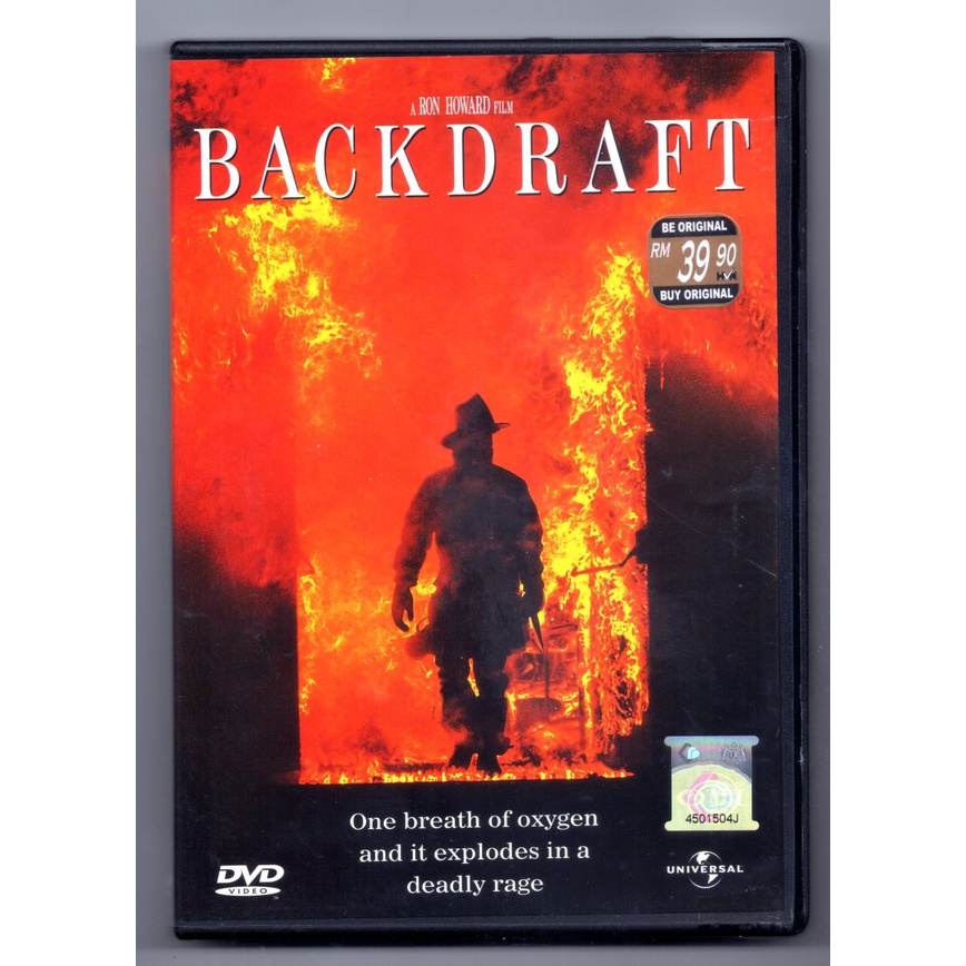 BACKDRAFT (MOVIE DVD ORIGINAL) | Shopee Malaysia