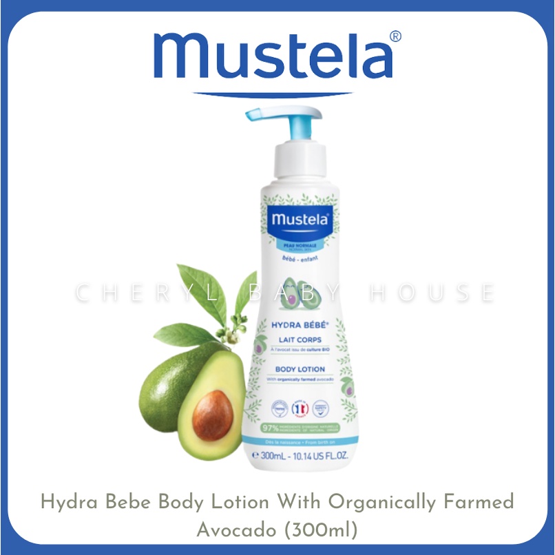 MUSTELA Hydra Bebe Body Lotion With Organically Farmed Avocado for ...