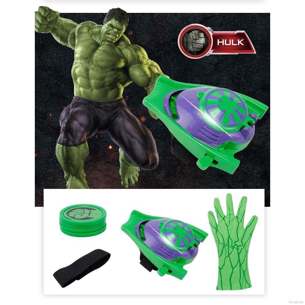 READY STOCK superhero Hulk Shooting Toy Gun with glove For Kids,mainan ...
