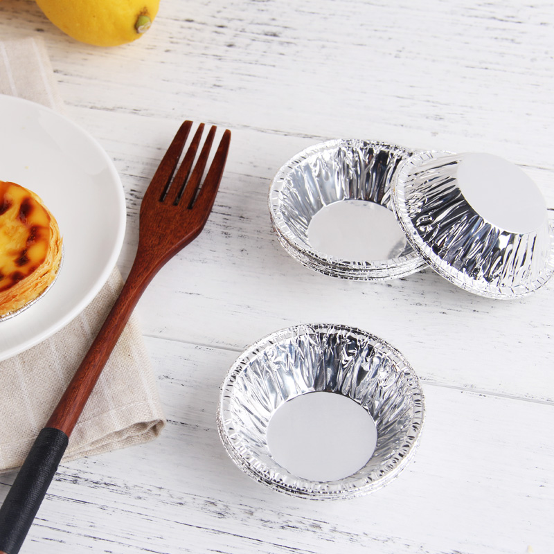 Baking Acuan Pakai Kertas Timah Aluminium Foil Telur Tart Bawah/Telur ...