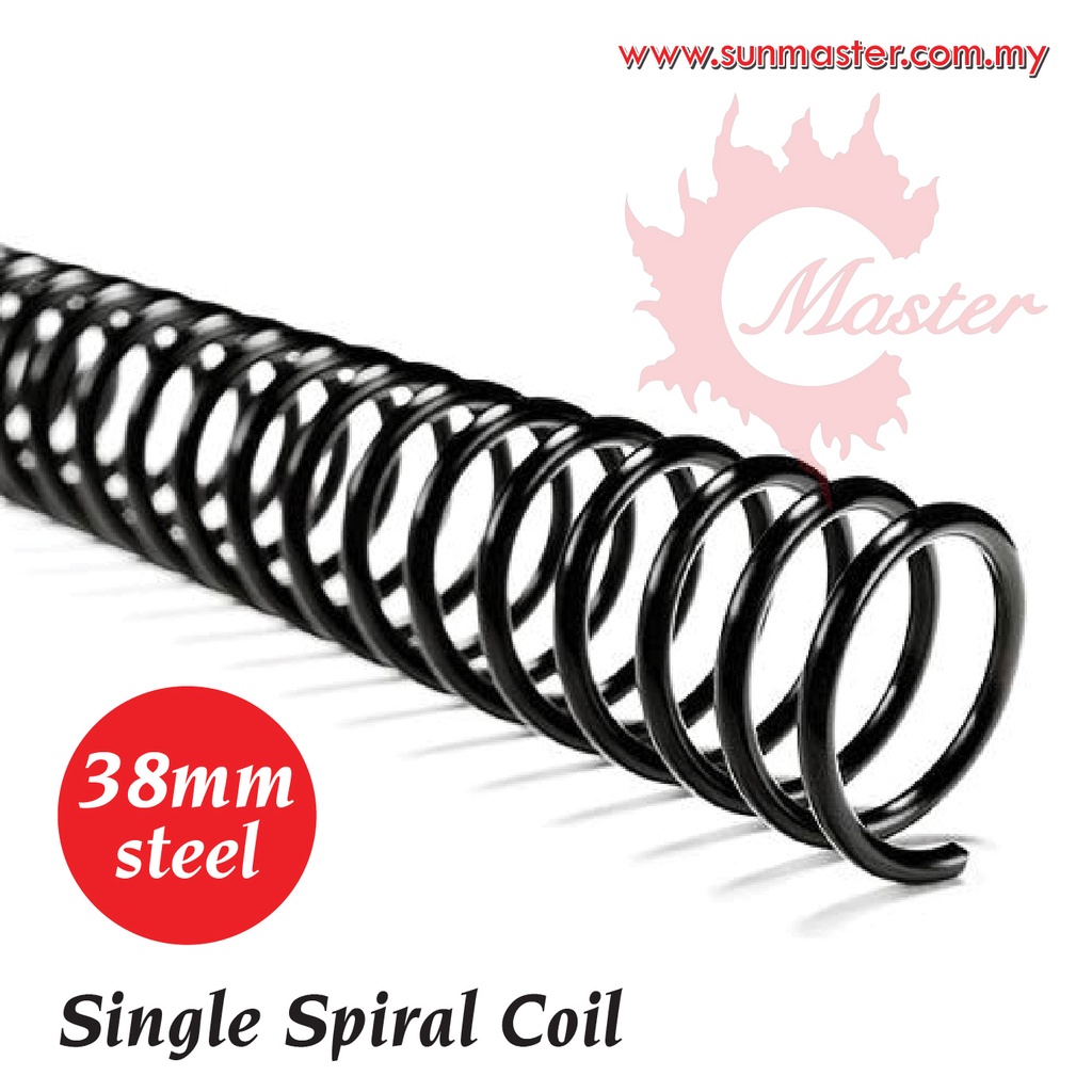 38mm Steel Spiral Coil | Single Wire | Shopee Malaysia