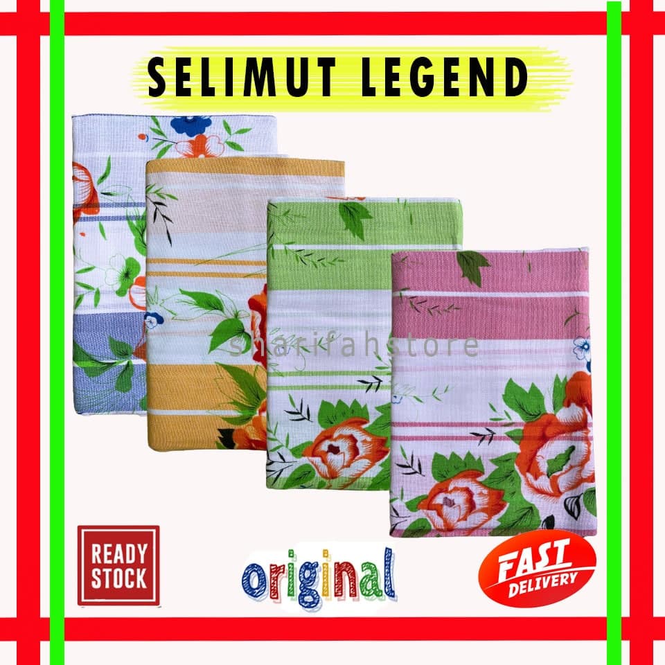 Selimut Legend Size Single - Kain Tebal Sejuk Kualiti | Shopee Malaysia