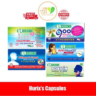 Hurix's 1000 cold fever / 900 flucold / 600 Fluaway / Povilin / Phlegm ...