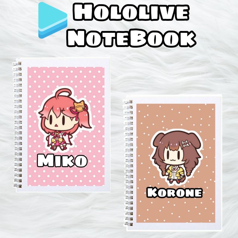 Hololive Notebook A5 Chibi spiral book | Shopee Malaysia