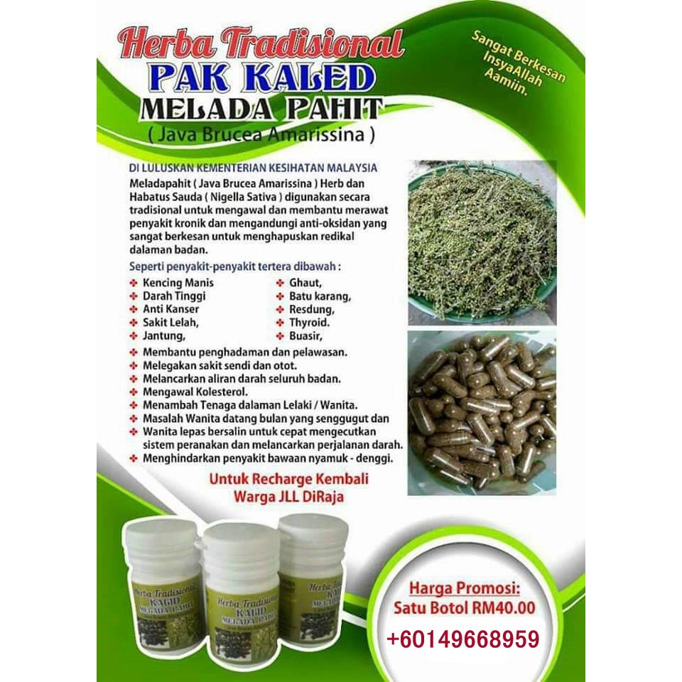 MELADA PAHIT KAPSUL HERBA MEMPAHIT | Shopee Malaysia
