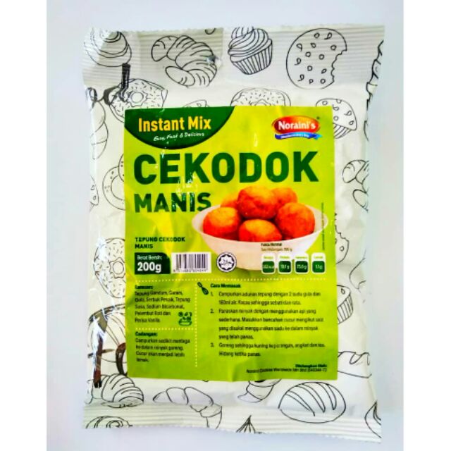Noraini Cekodok Manis Instant Mix 200g | Shopee Malaysia