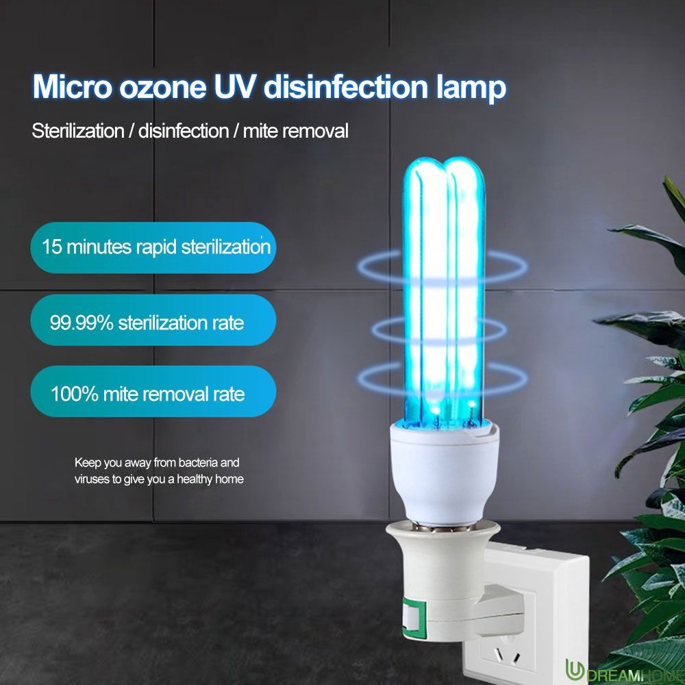 DreamH☛ LED Micro Ozone Ultraviolet Disinfection UVC Bulb UV ...