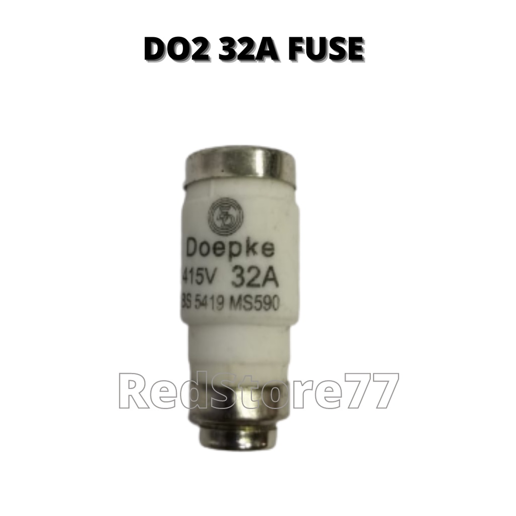 32A DO2 CARTRIDGE FUSE FOR SWITCH FUSE CARRIER / MAIN SWITCH FUSE ...