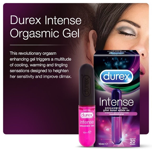 Durex intense orgasmic gel (10ml) | Shopee Malaysia