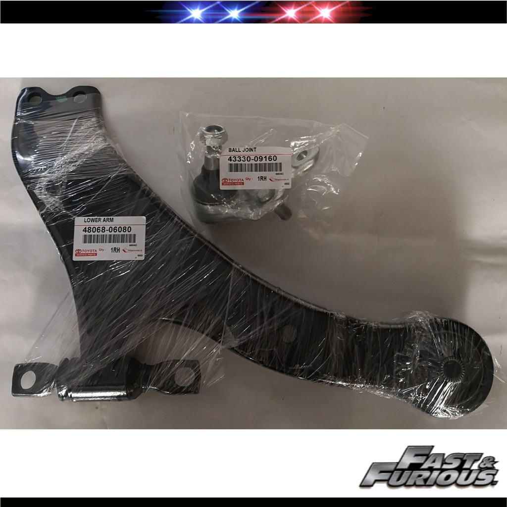 Front Lower Arm with Ball Joint (Toyota Oem) for Toyota Camry ACV30 ACV40 Estima ACR30 Alphard ...