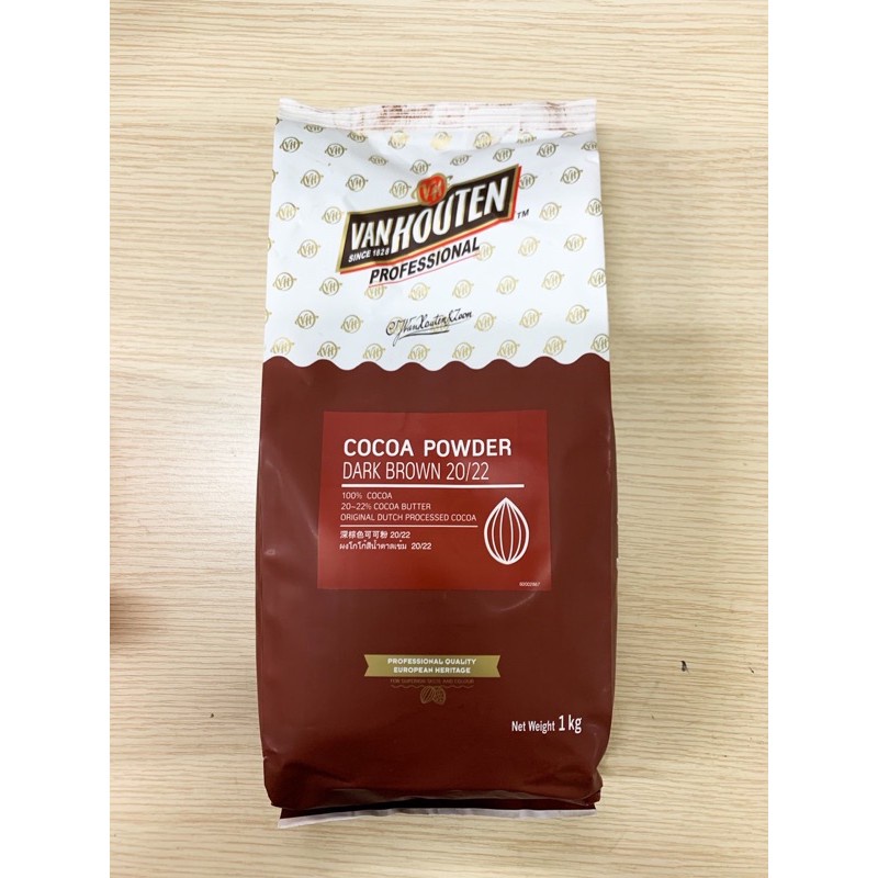 Van Houten Premium Professional Alkalized Cocoa Powder 1kg Original ...
