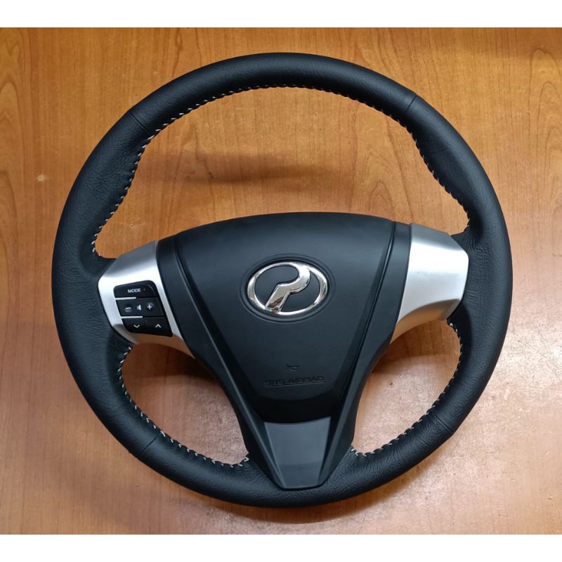 PERODUA AXIA 2017-2020 STEERING WHEEL WITH AIR BAG ORIGINAL READY STOCK ...