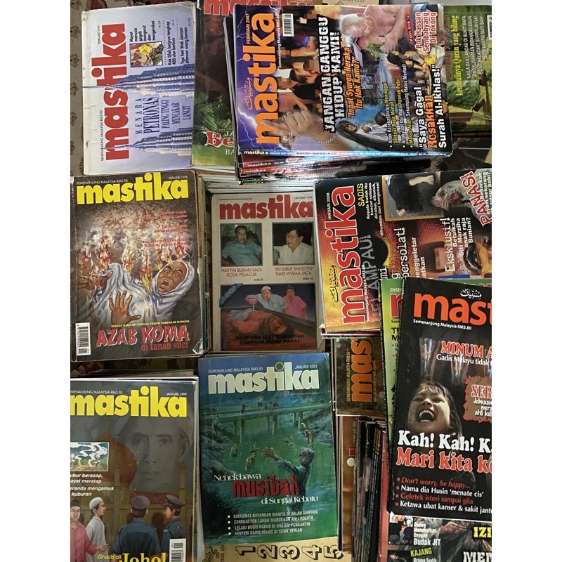 Majalah Mastika (Used/terpakai) | Shopee Malaysia