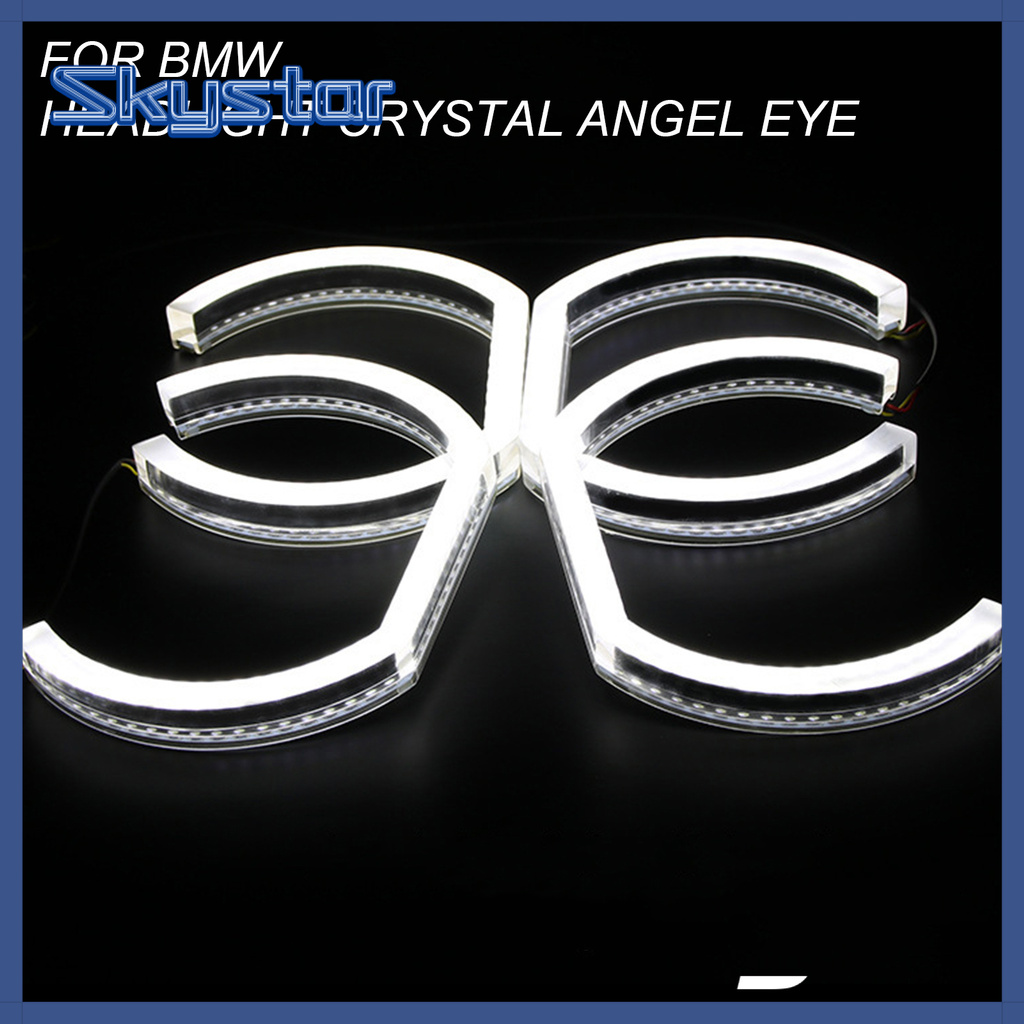 Skystar 4pcs 10w 12v super bright u-shaped angel eyes led auto ...