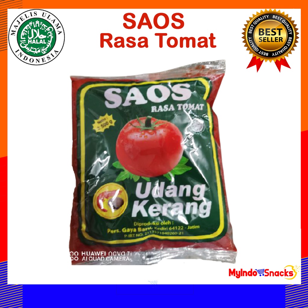 Saos Tomat Saos Tomato Cap Udang Kerang 500gr | Shopee Malaysia
