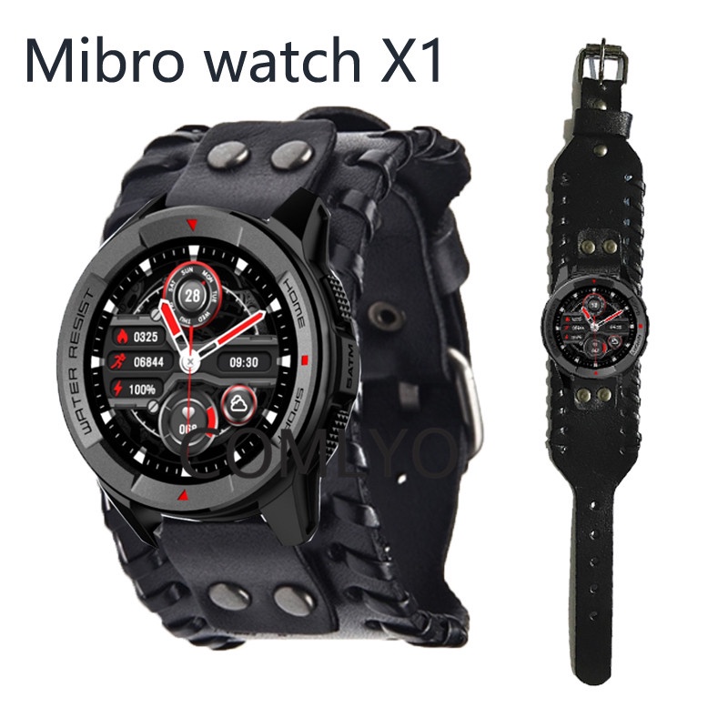 Xiaomi Mibro watch X1 Strap Leather DIY Smartwatch Bracelet Band Women ...