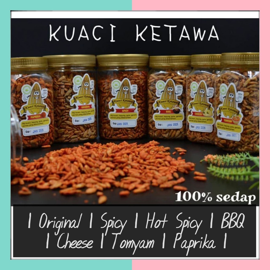 Kuaci Ketawa Viral Kuaci Tanpa Kulit Berperisa | Shopee Malaysia