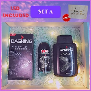 Dashing Set Perfume Set Men Birthday Gift Set Minyak Wangi Lelaki ...