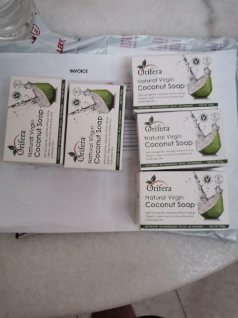 Orifera Virgin Coconut Handmade Natural Soap 100g | Shopee Malaysia