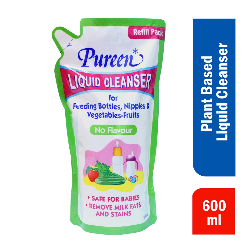 PUREEN LIQUID CLEANSER REFILL NO FLAVOUR 600ML | Shopee Malaysia