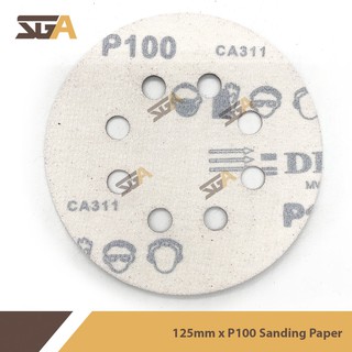 10pcs P60 / P80 / P100/ P120 / P150 / P180 / P240 125mm Meshes Round ...
