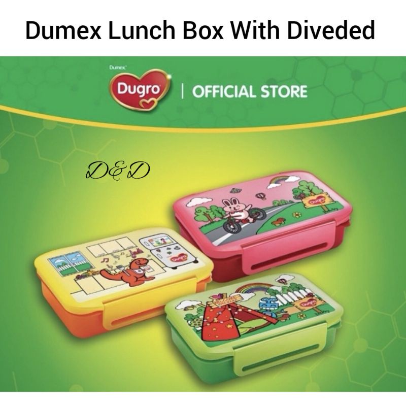 Kids Lunch Box With Diveded | Bento Box | Food Container | Food Storage ...