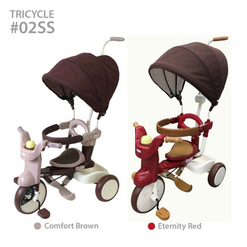 Japanese iimo Foldable Tricycle Smart and Small | Shopee Malaysia