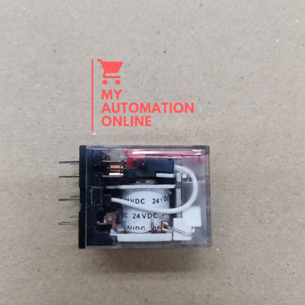 MY2N-GS Omron Miniature Power Relay 240VAC/24VDC | Shopee Malaysia