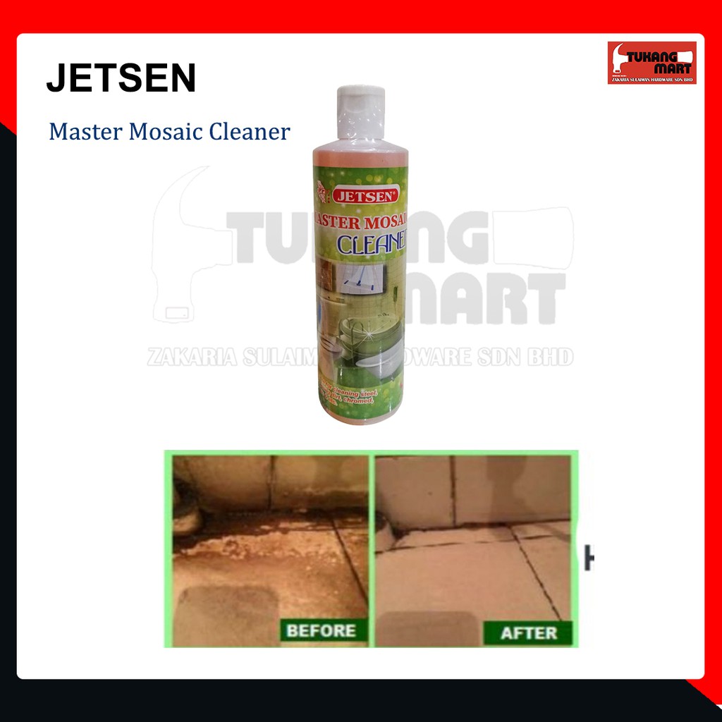 Jetsen Master Mosaic Cleaner 400ML | Shopee Malaysia